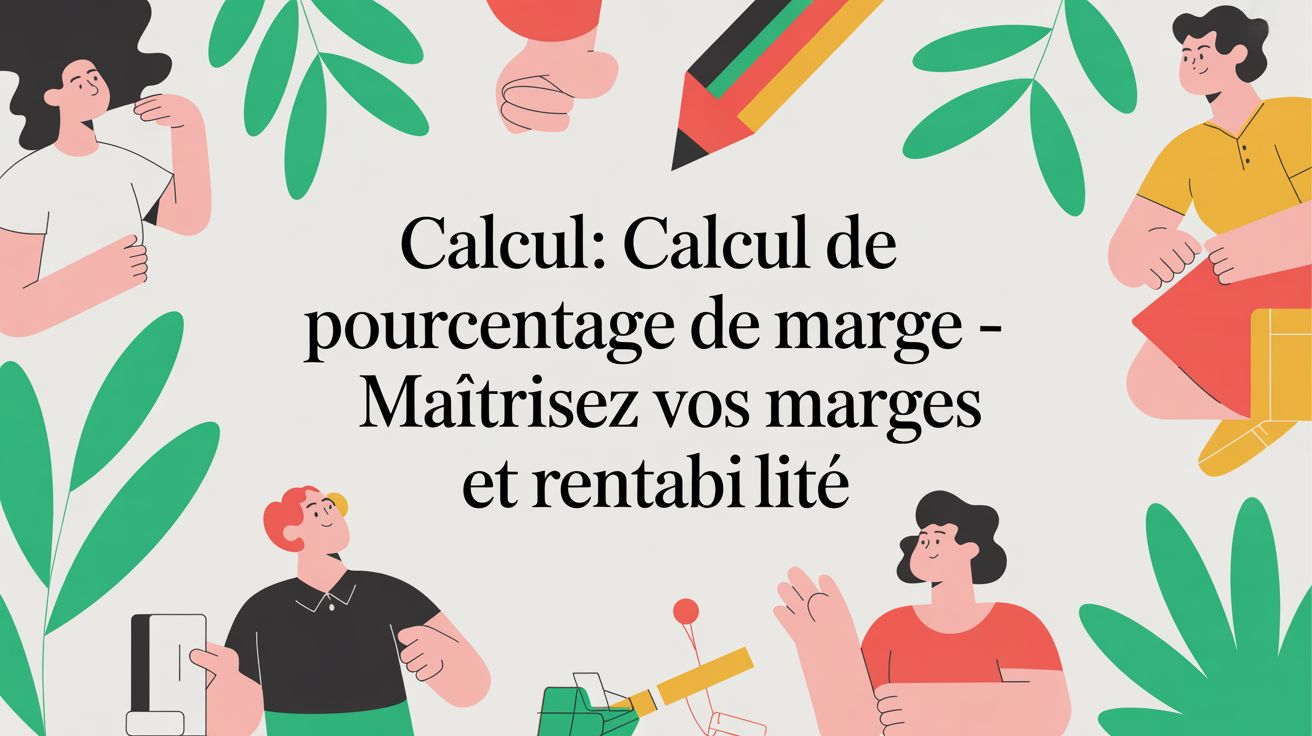 Calcul: calcul de pourcentage de marge - maîtrisez vos marges et ...