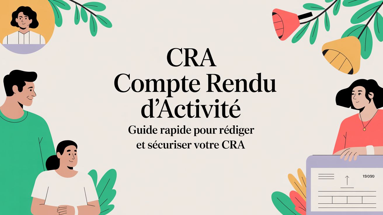 Cra compte rendu d'activité: Guide rapide pour rédiger et sécuriser ...