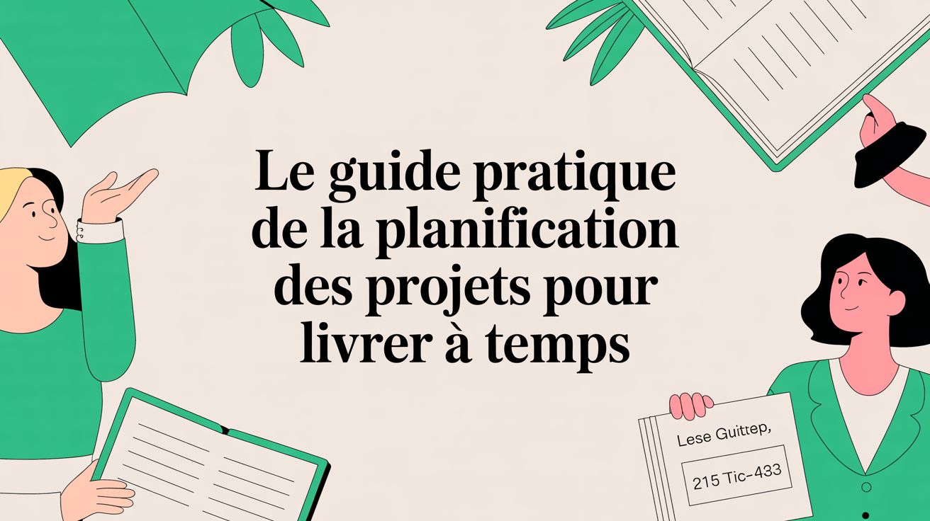 Le guide pratique de la planification des projets pour livrer à temps