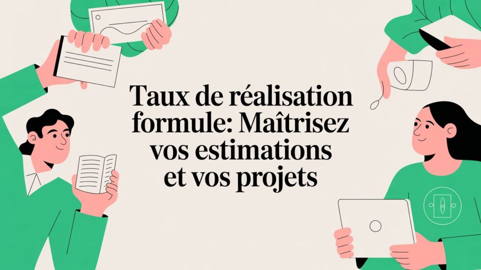Taux de réalisation formule: maîtrisez vos estimations et vos projets